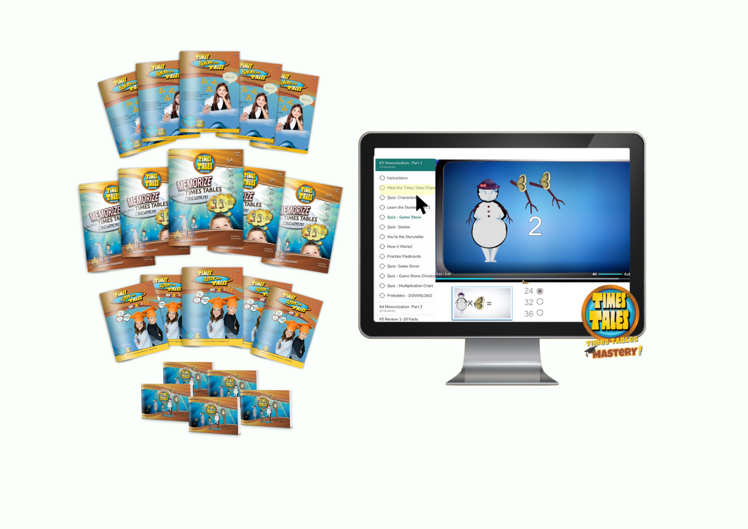 Teach Times Tables fast with Times Tales - School Editions