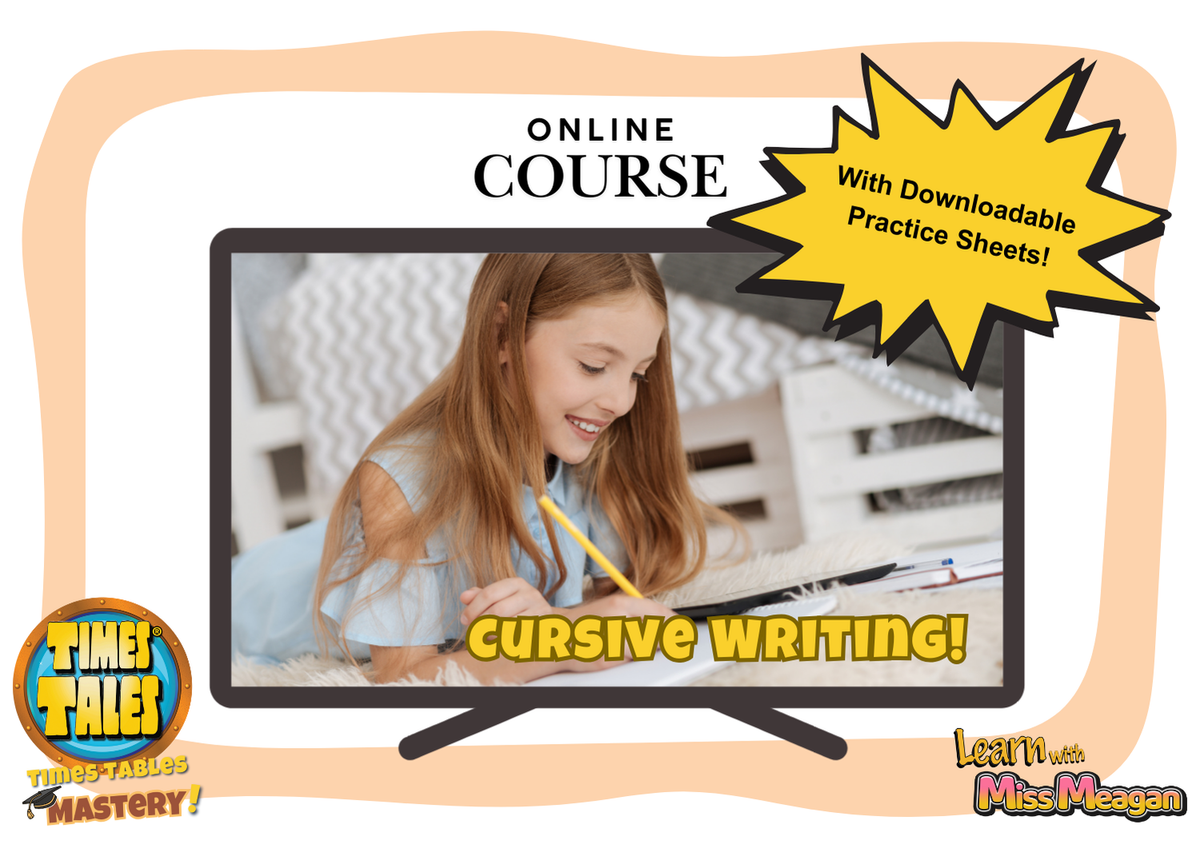 Cursive Writing for Kids | Learn Cursive — The Home of Times Tales!