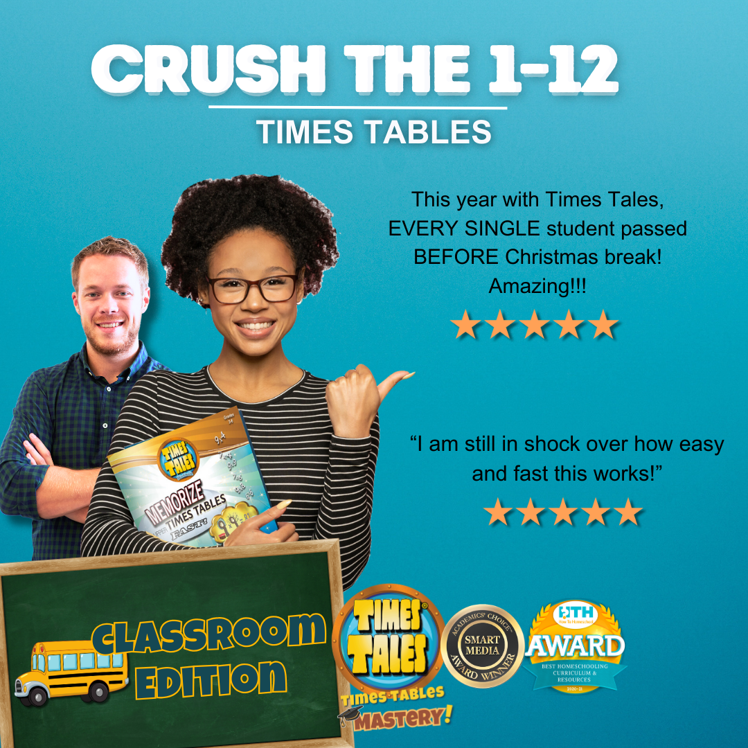 Times Tables: Memorize Multiplication Facts Fast — The Home of Times Tales!