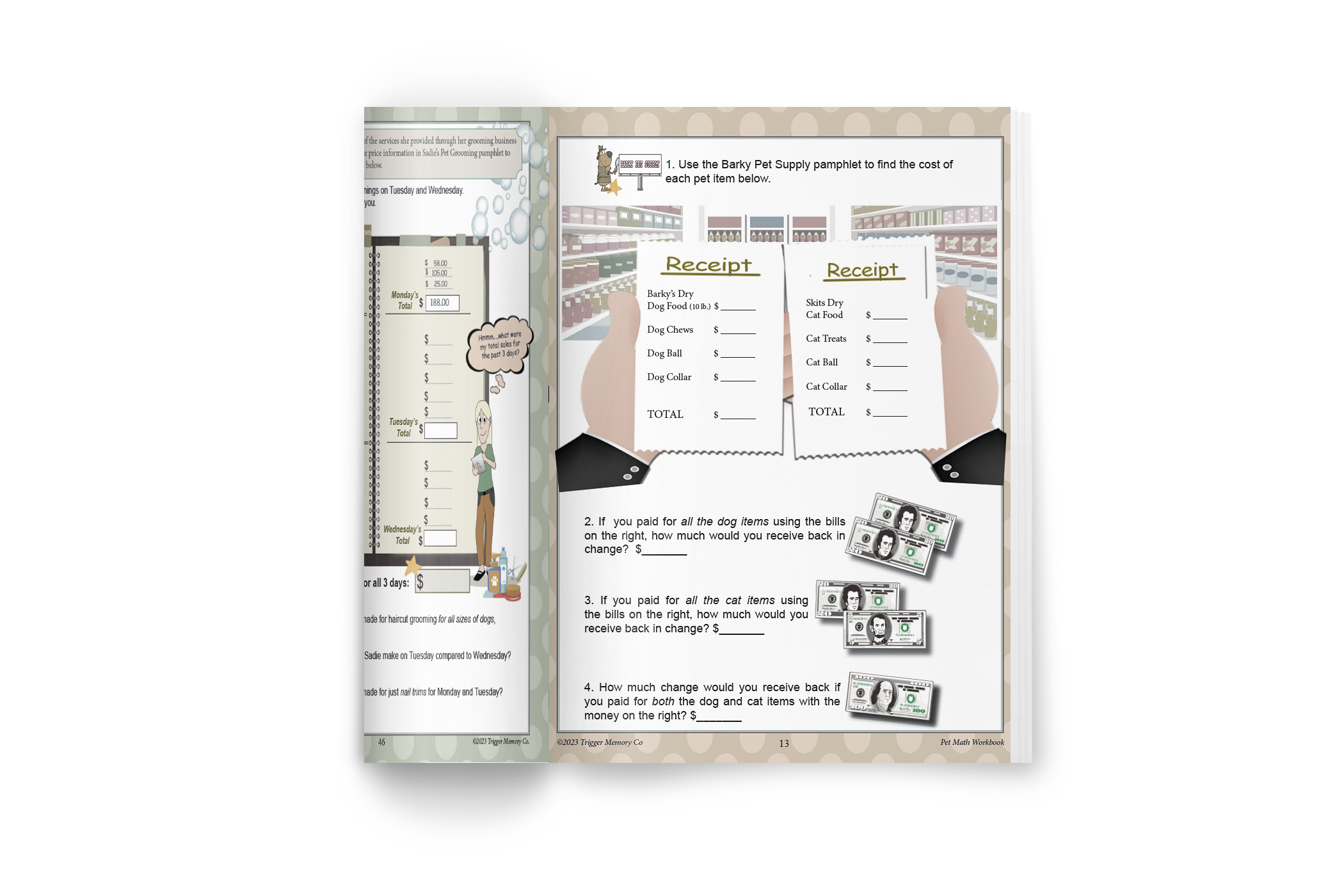 Pet Math Workbook (Grades 3-5) — The Home of Times Tales!