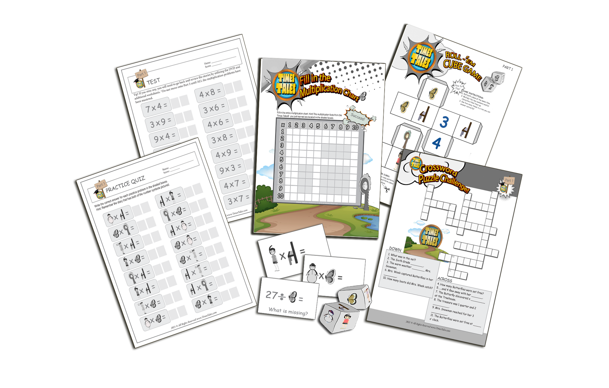 Times Tales® Multiplication Mastery - 5 Student Classroom Edition - Ph ...
