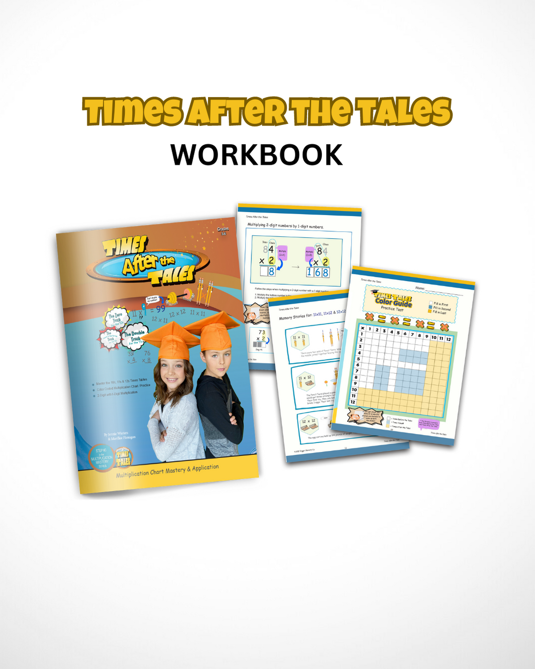 Multiplication Chart Mastery - 3 Workbook Set — The Home of Times Tales!